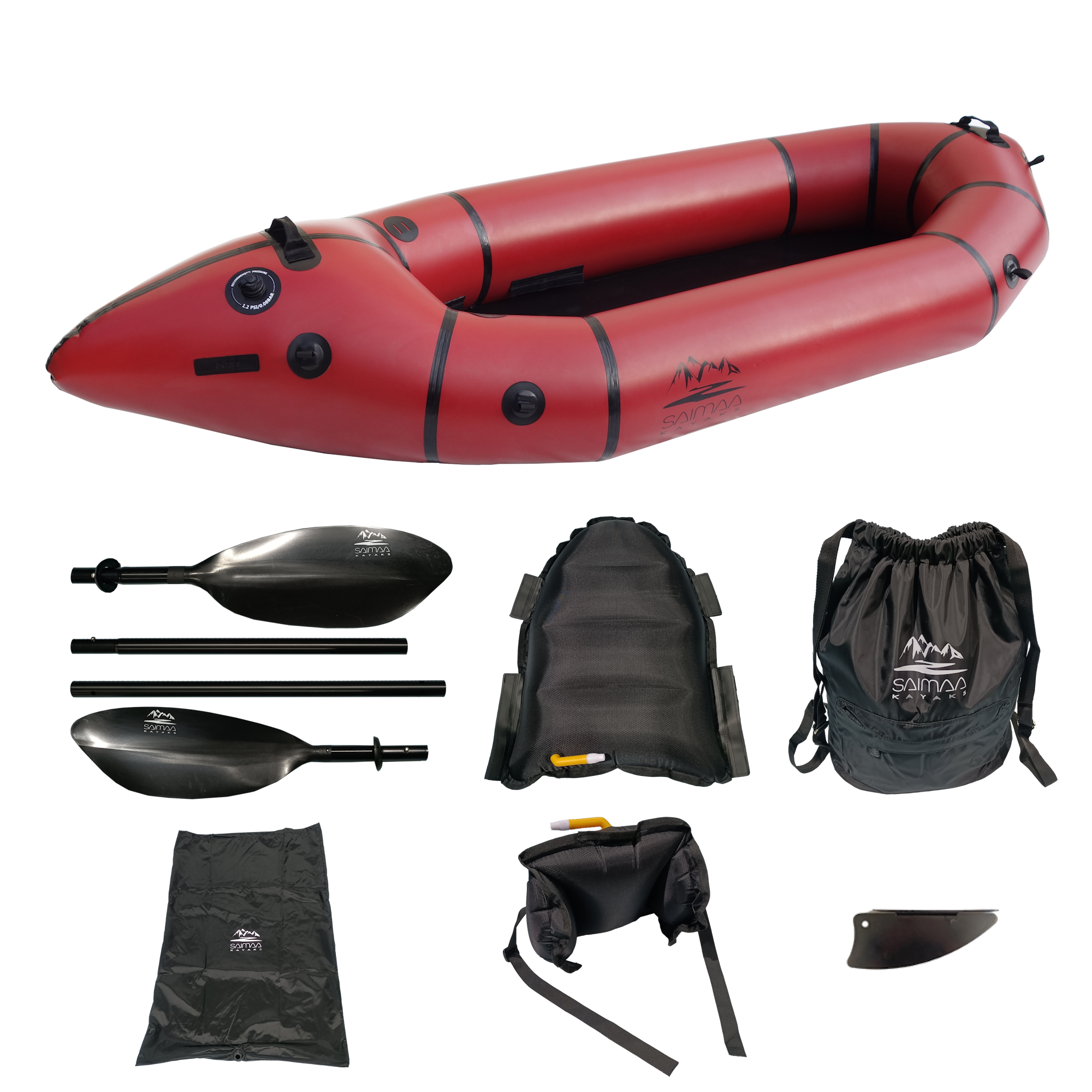 Packraft Trek Red – supcentrum.se